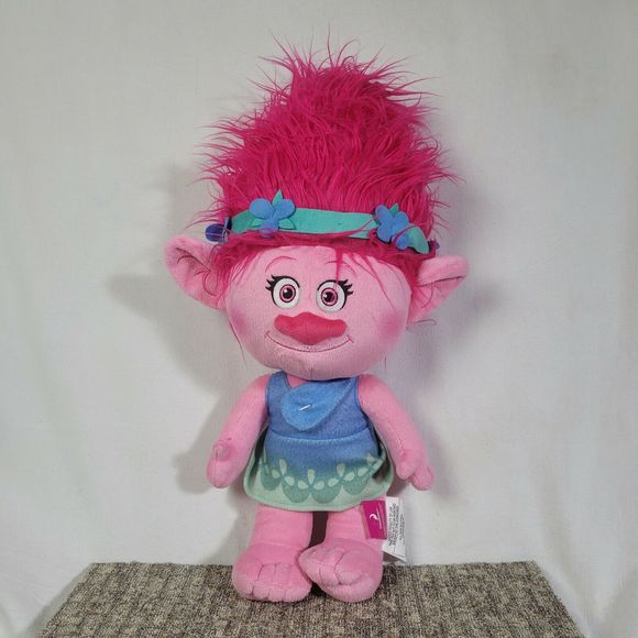 Dreamworks | Toys | Dreamworks Trolls Poppy Large 22 Stuffed Plush Pink ...